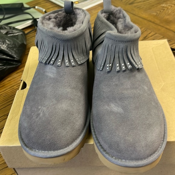UGG | Shoes | Ugg Mini Fringe Bling | Poshmark